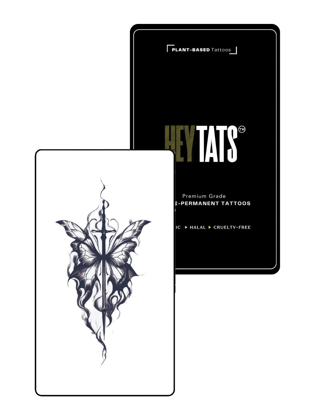 Seraphic Strike - Semi-Permanent Tattoo – heytats